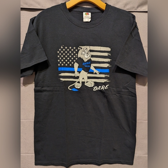D.A.R.E. | Shirts | Vintage Dare Daren The Lion Mascot Tshirt | Poshmark